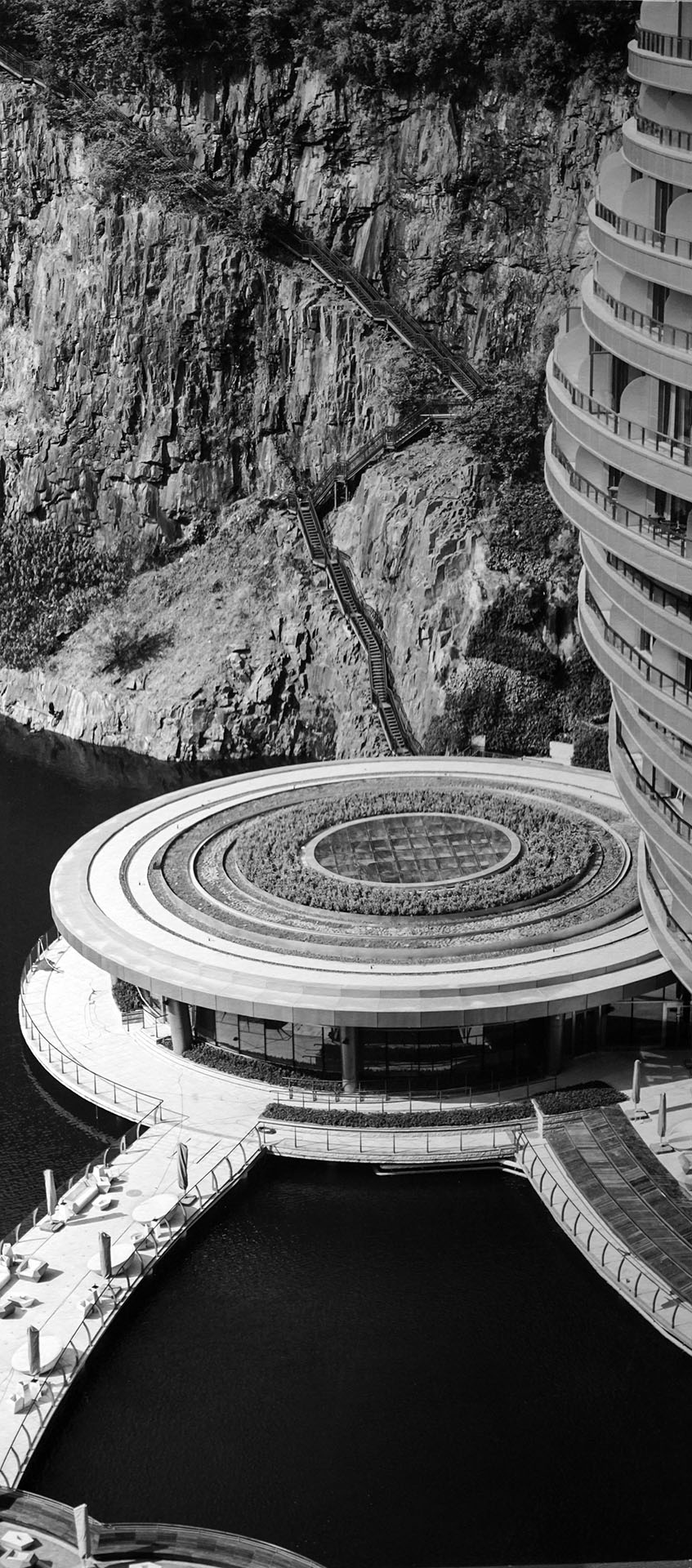 Quarry Hotel Landscape | Ballistic Architecture Machine