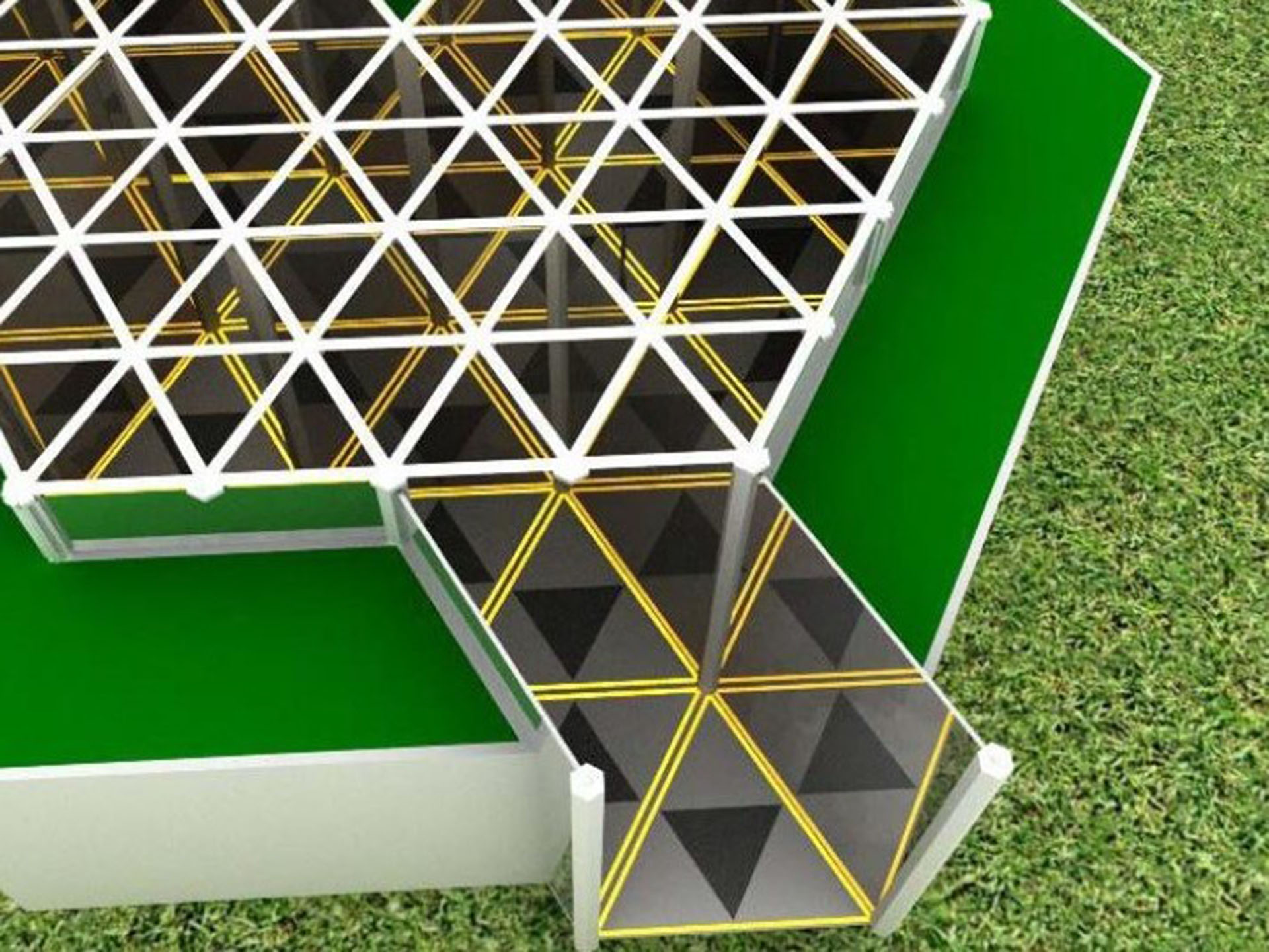 Mirror Maze, The Jewel | Ballistic Architecture Machine