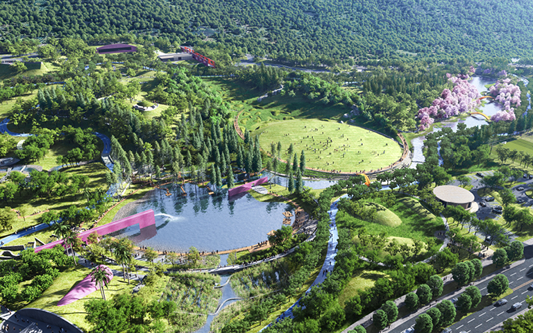 Dengyun Resevoir Park | Ballistic Architecture Machine