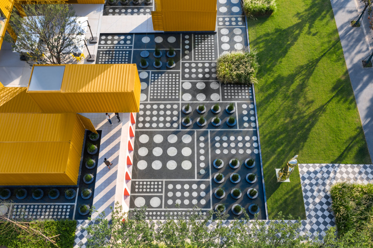 Shipping Container Landscape | Ballistic Architecture Machine