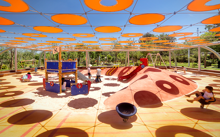 Indigo Playgrounds | Ballistic Architecture Machine