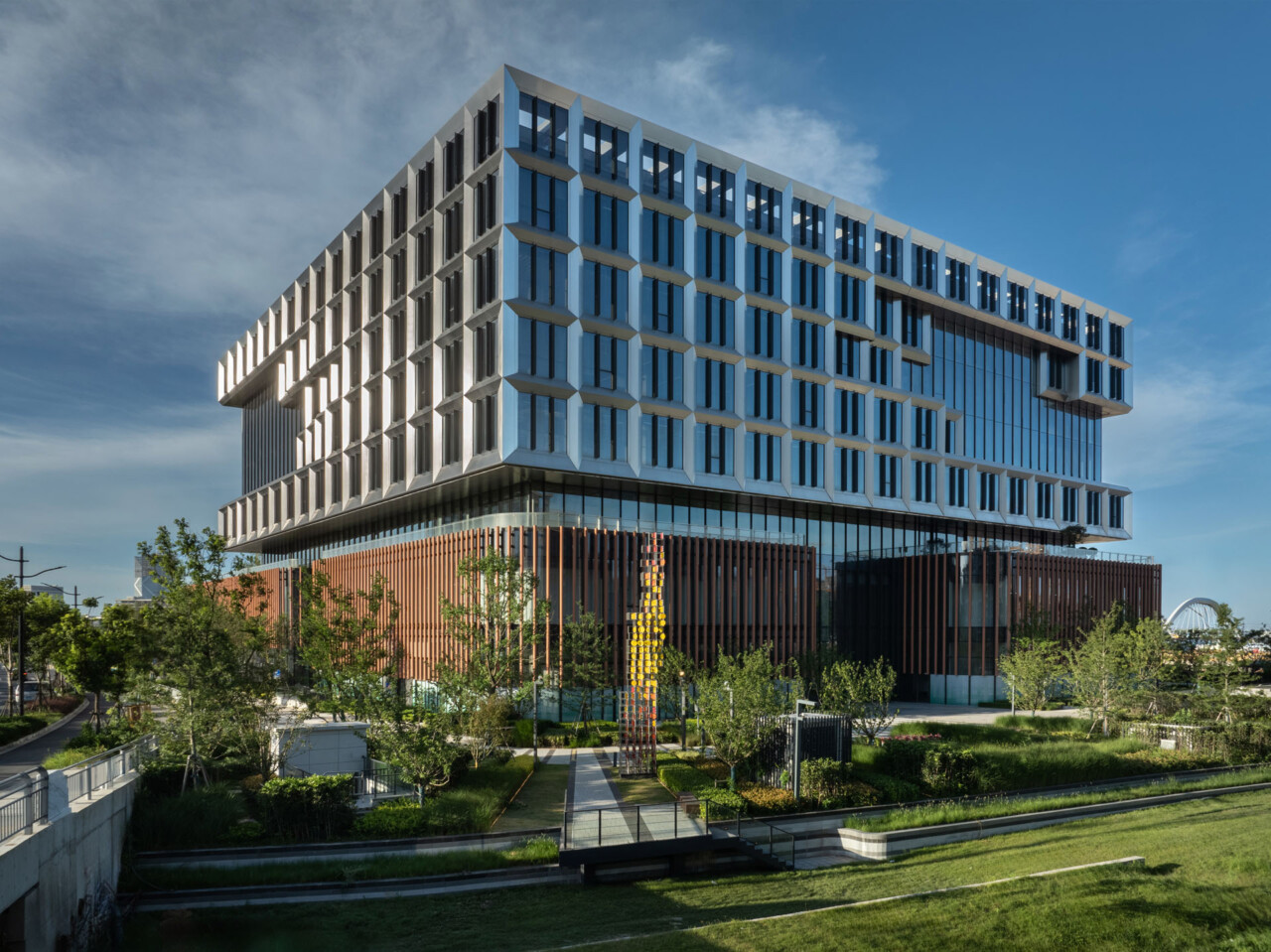 Shanghai WLA Artificial Intelligence Lab Gardens | Ballistic ...