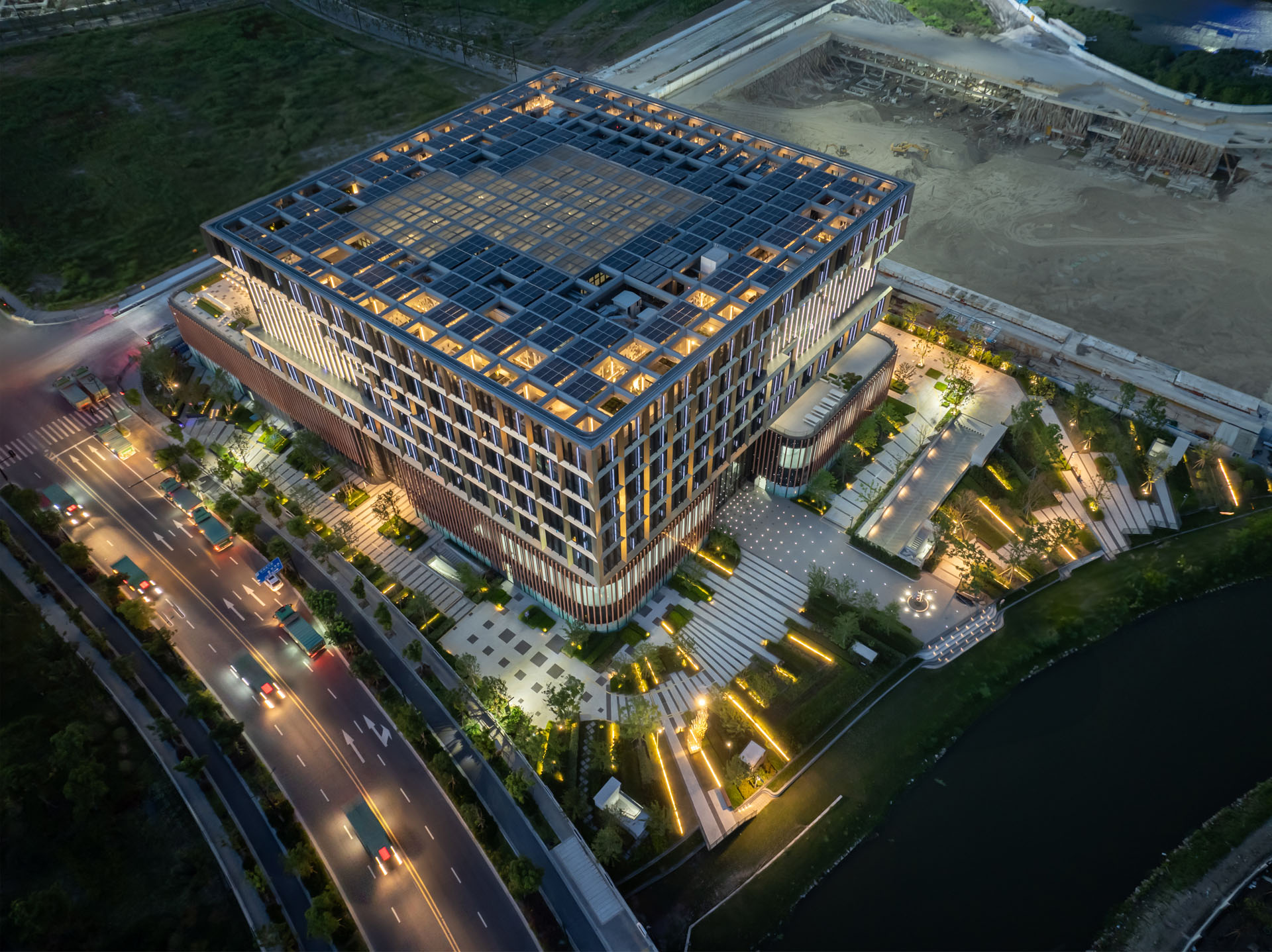 Shanghai WLA Artificial Intelligence Lab Gardens | Ballistic ...