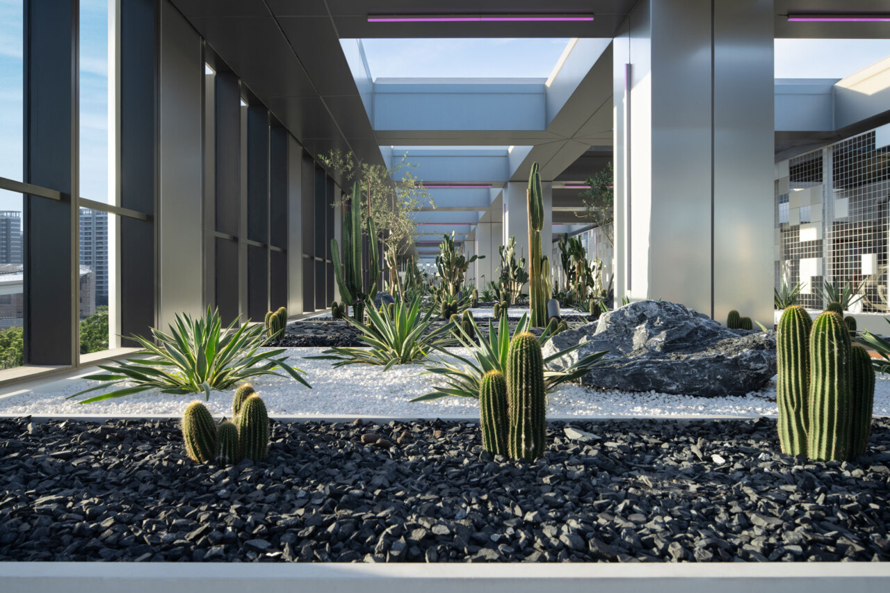 Shanghai WLA Artificial Intelligence Lab Gardens | Ballistic ...