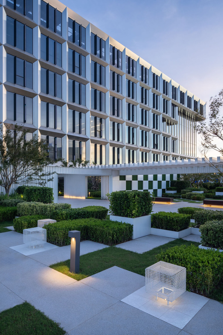 Shanghai WLA Artificial Intelligence Lab Gardens | Ballistic ...