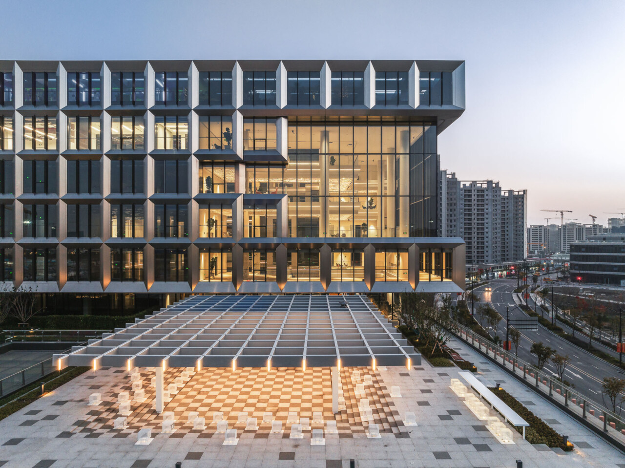 Shanghai WLA Artificial Intelligence Lab Gardens | Ballistic ...