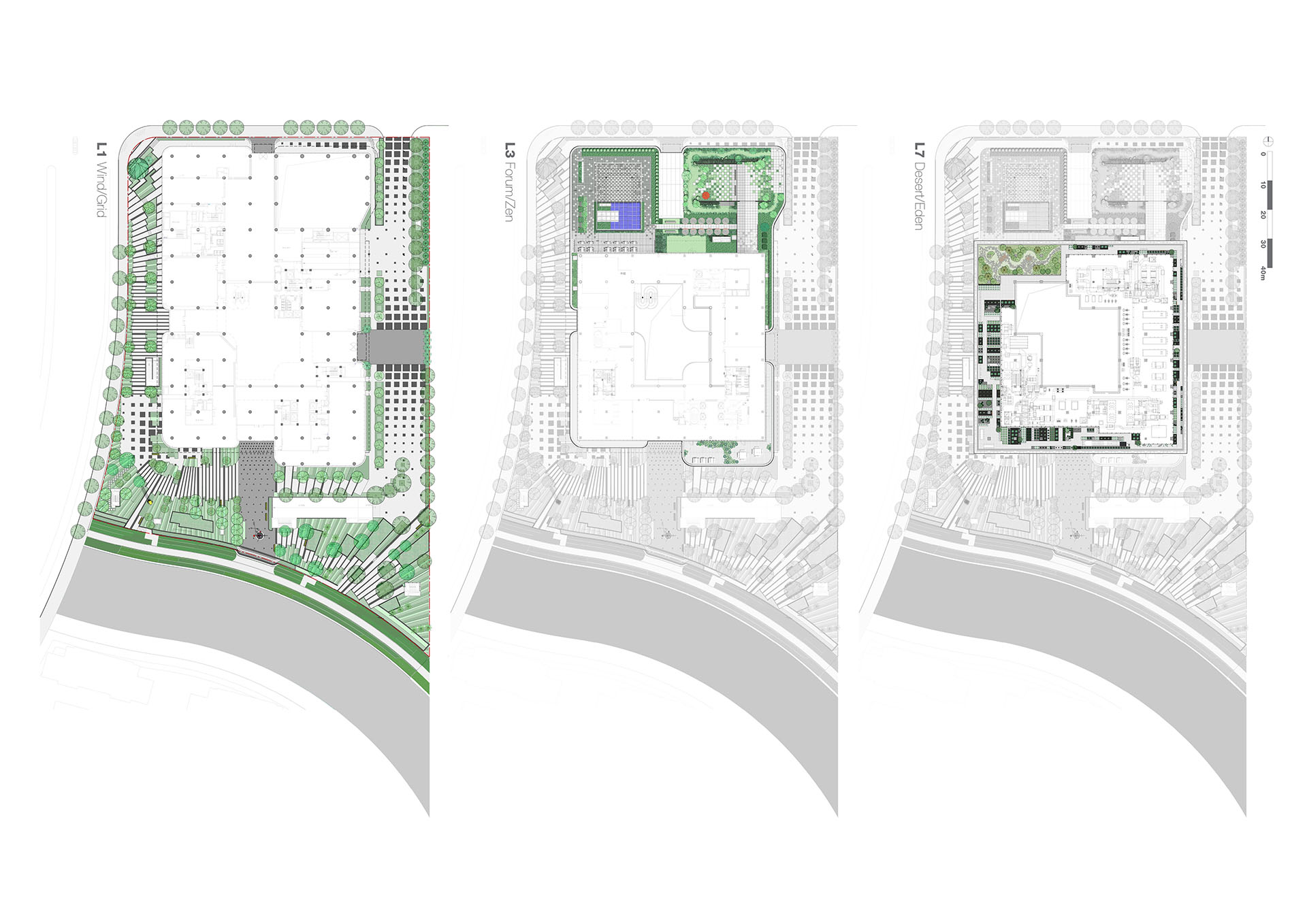 Shanghai WLA Artificial Intelligence Lab Gardens | Ballistic ...