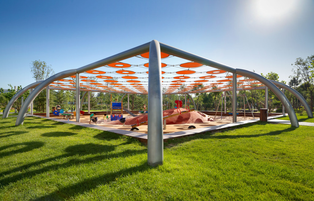 Indigo Playgrounds | Ballistic Architecture Machine