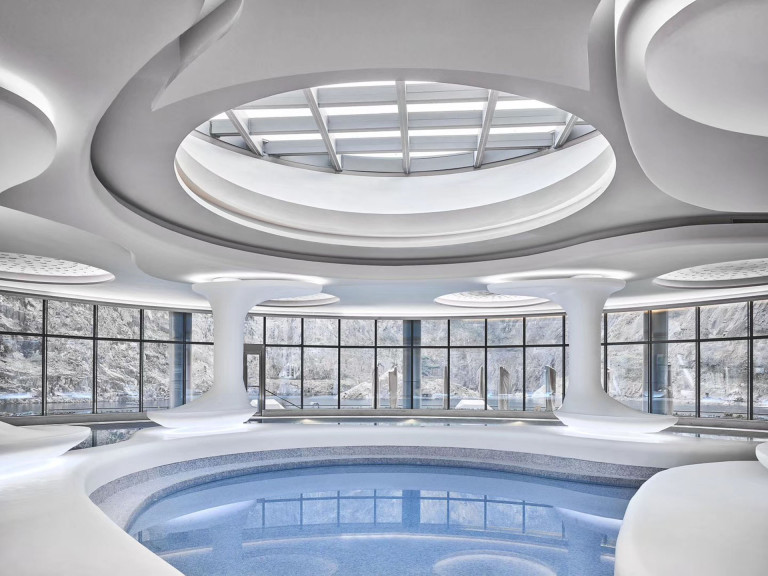 Quarry Hotel Landscape | Ballistic Architecture Machine